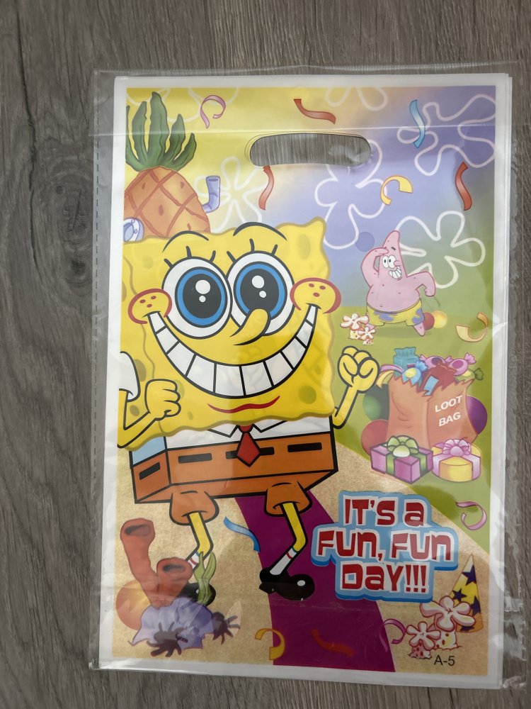 Tenké sáčky SpongeBob – sada 6 kusů :: Radost z domova